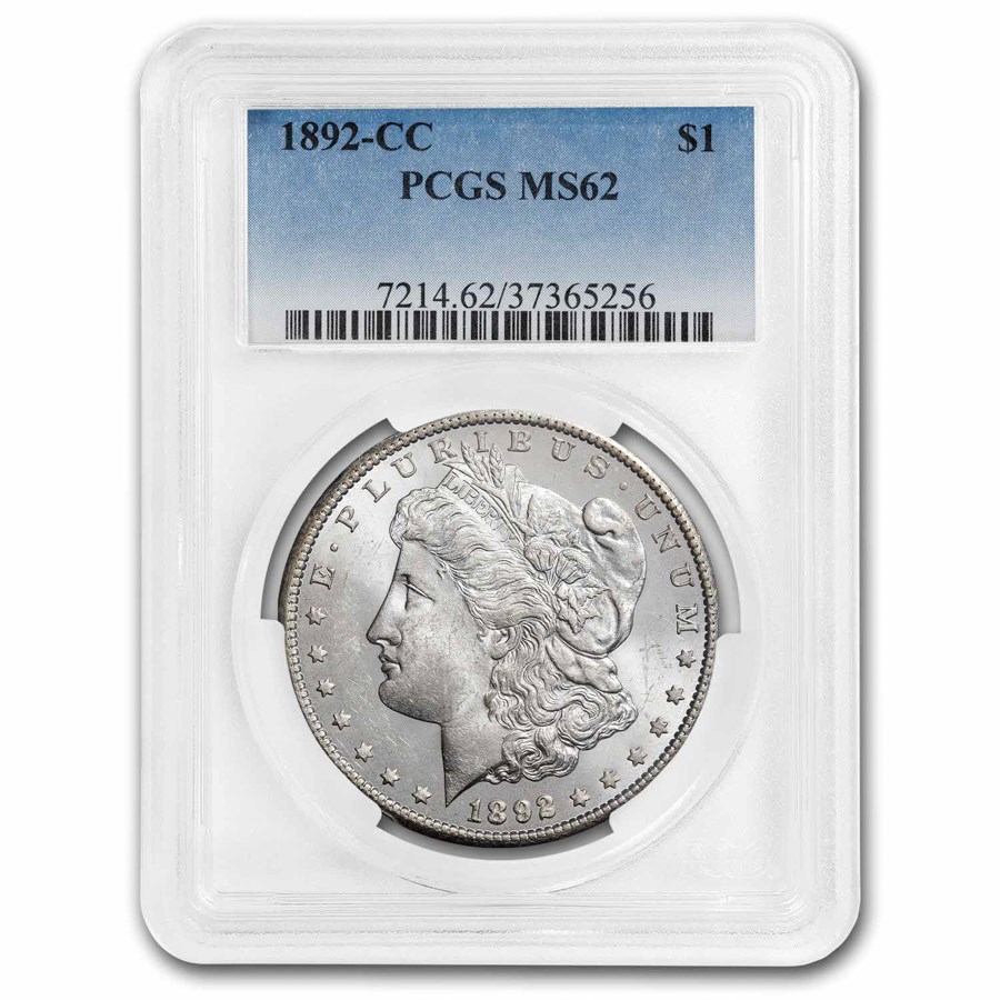 1892 CC Morgan Silver Dollar Value - APMEX